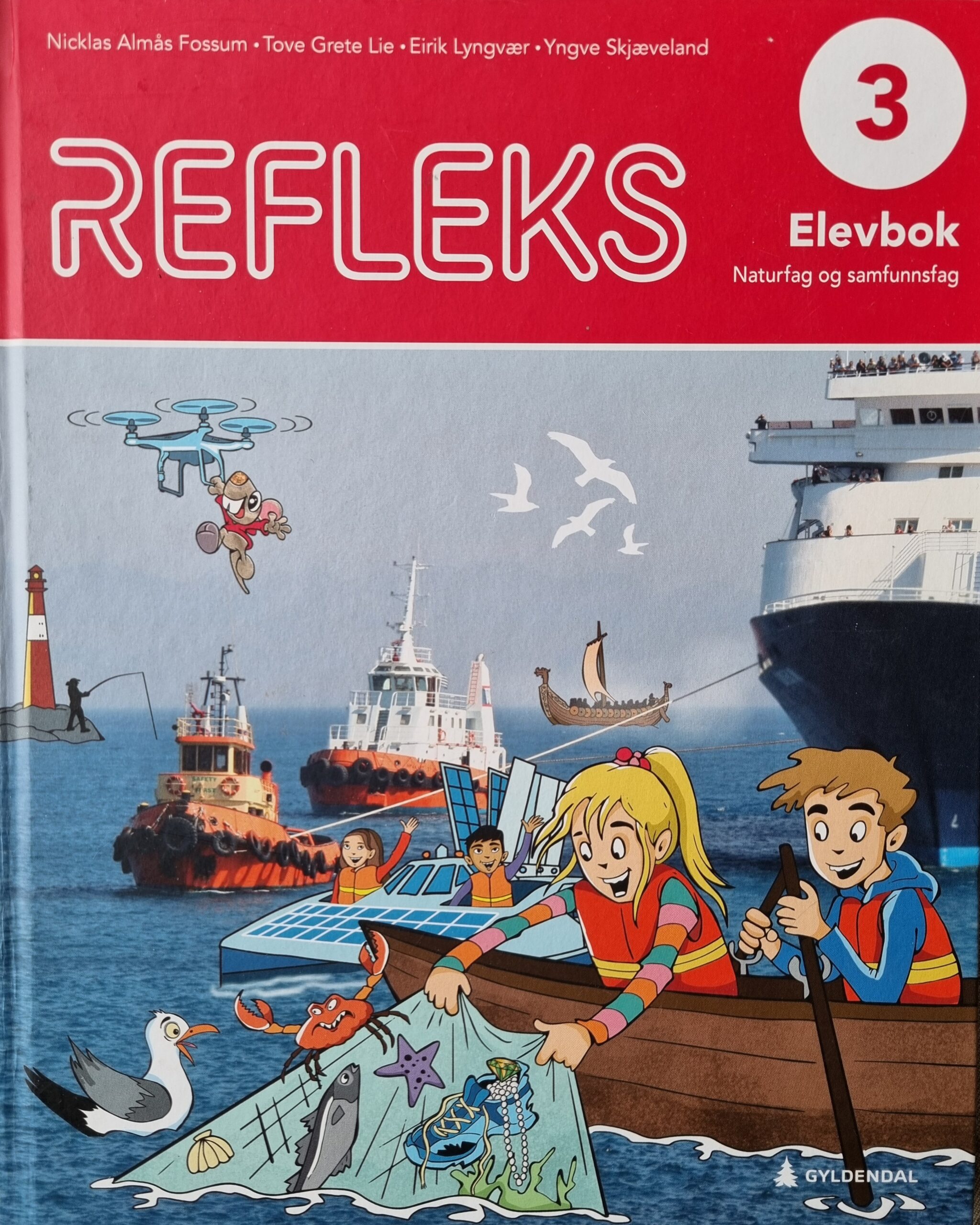 Refleks 3 Naturfag og samfunnsfag, Gyldendal